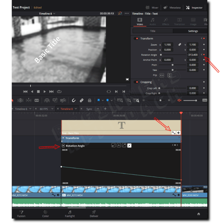 EASY DaVinci Resolve Text Animation (On Edit Page! 2024)