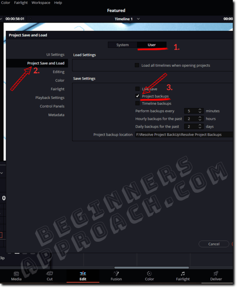 Backup DaVinci Resolve Projects (& Restore) 2025 Updated